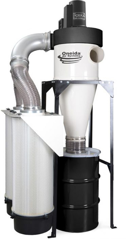 5HP High Vacuum Cyclone Dust Collector w/ SMART Boost - Cancam