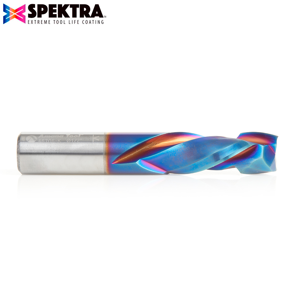 46706-K CNC Solid Carbide Spektra™ Extreme Tool Life Coated Compression ...