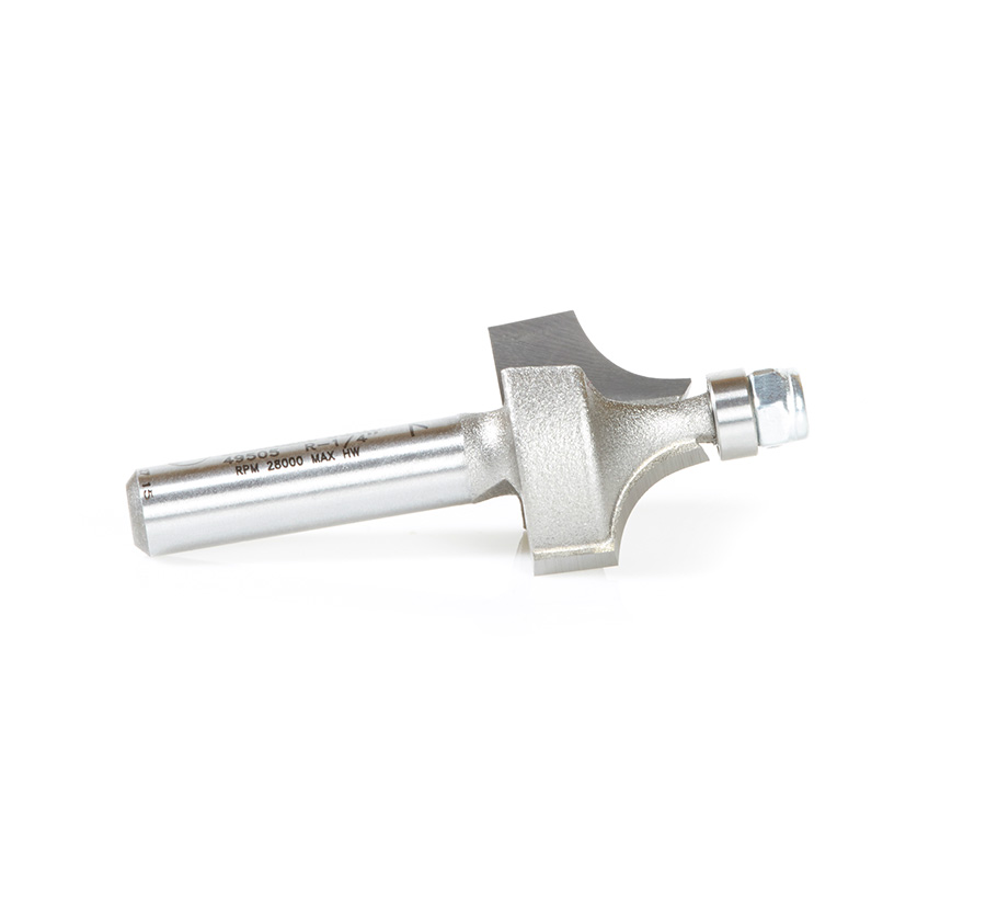 49505 Carbide Tipped Corner Round 1/4 Radius x 3/4 Dia x 1/2 x 1/4 Inch ...