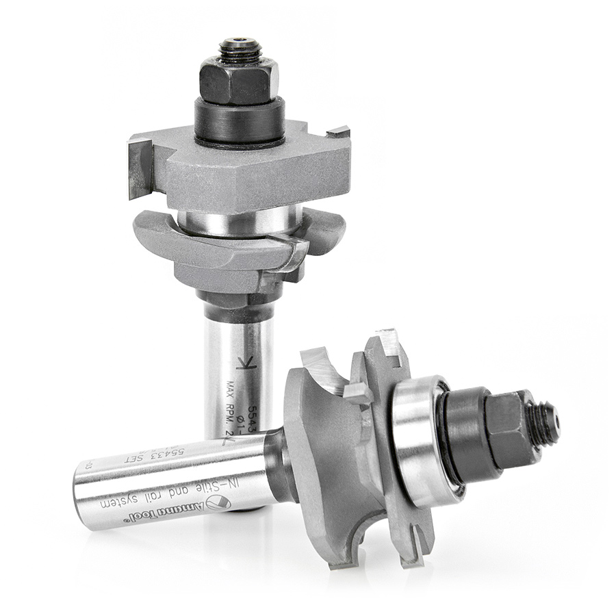 55433 Carbide Tipped Adjustable Concave Instile and Rail System 1-5/8 ...