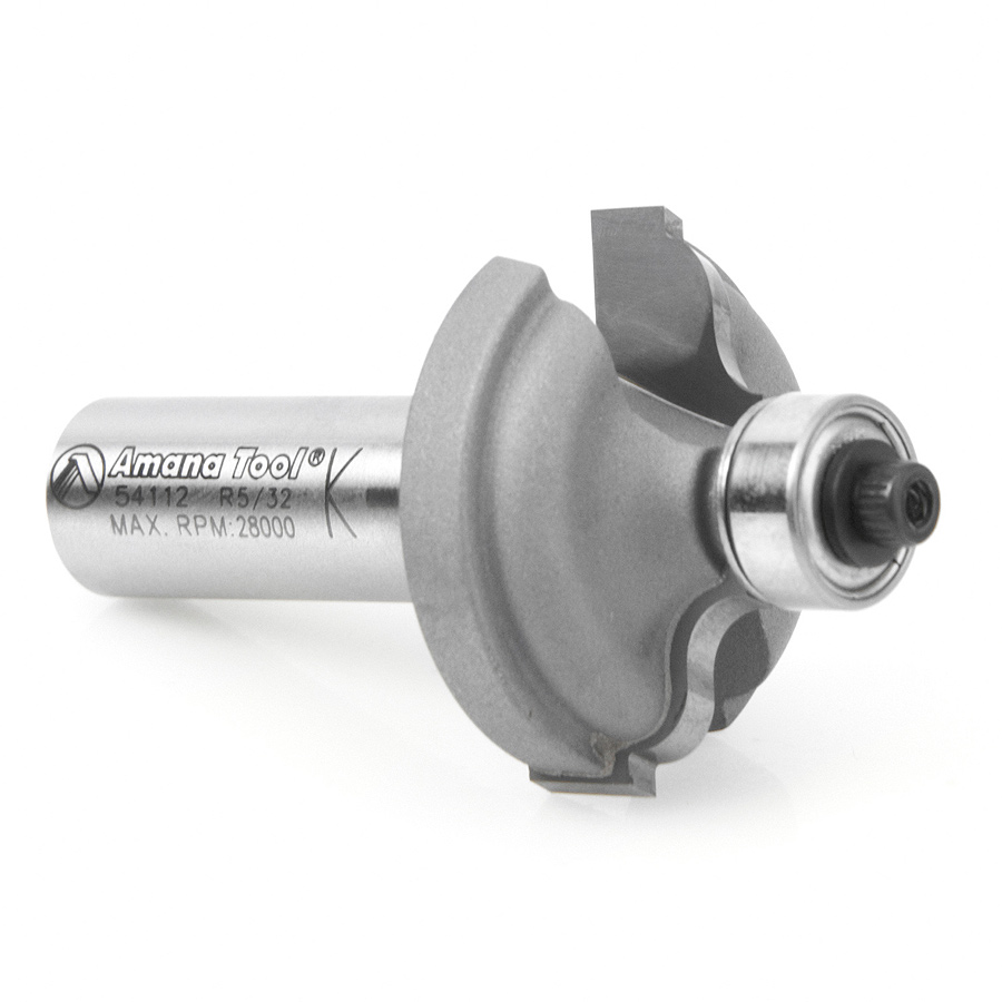 54112 Carbide Tipped Ogee Fillet 5/32 Radius x 1-3/8 Dia x 1/2 x 1/2 ...