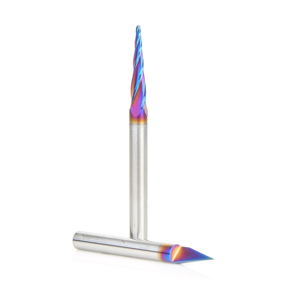 AMS-243-K 2-Pc CNC Spektra™ Extreme Tool Life Coated Signmaking Pack V ...