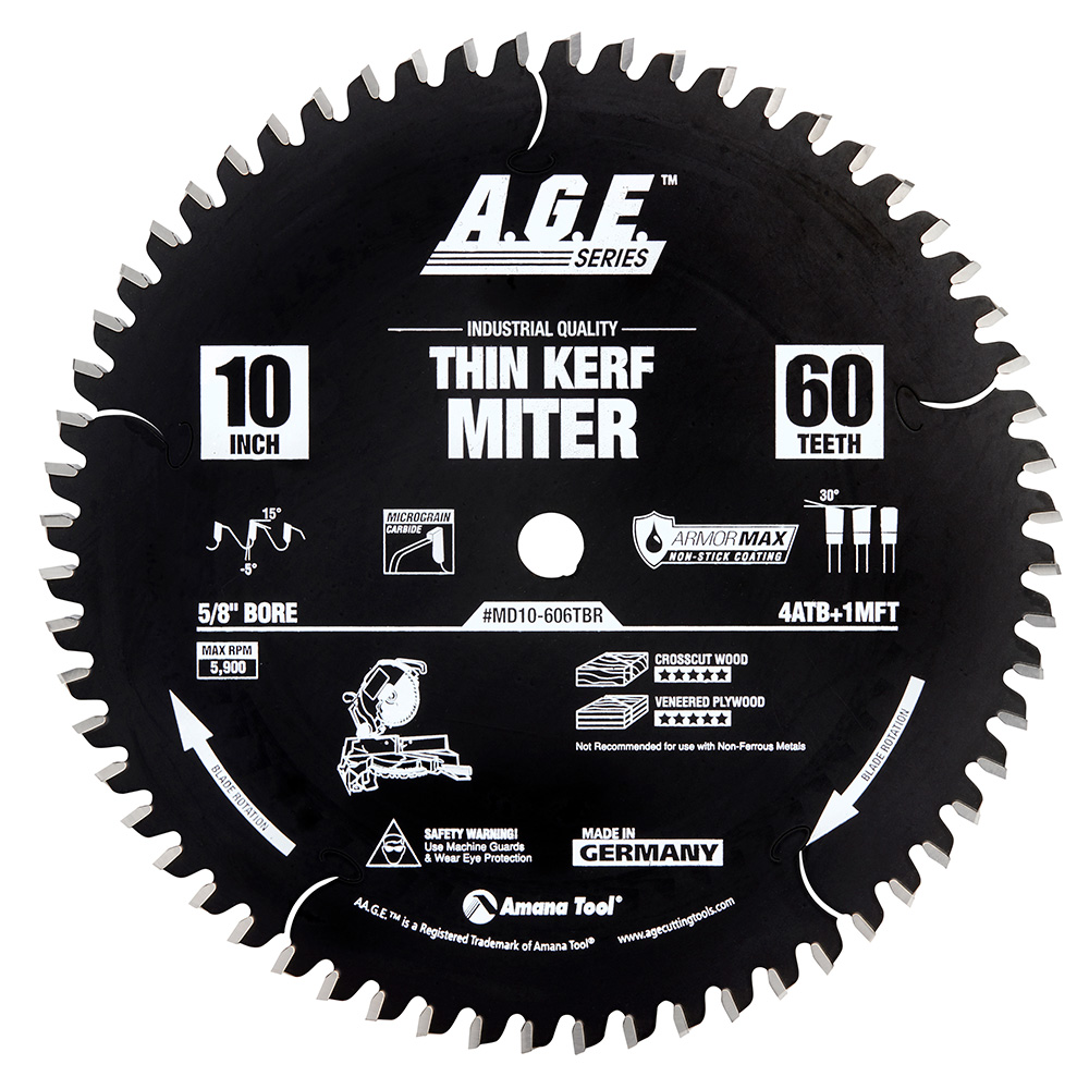 Md10 606tbr Carbide Tipped Thin Kerf Sliding Compound Miter And Radial