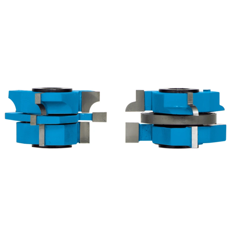 940 2-Piece Carbide Tipped 3-Wing Stile & Rail Concave Cabinet Door 2-1 ...