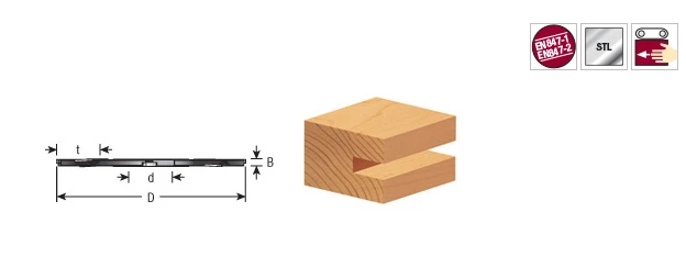 61453 Insert Carbide Grooving with Scorer 5mm (3/16) x 125mm (5) Dia x ...