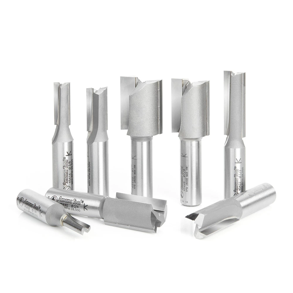 CNC Router Bit Sets - Industrial Solid Carbide & Carbide Tipped - Amana ...