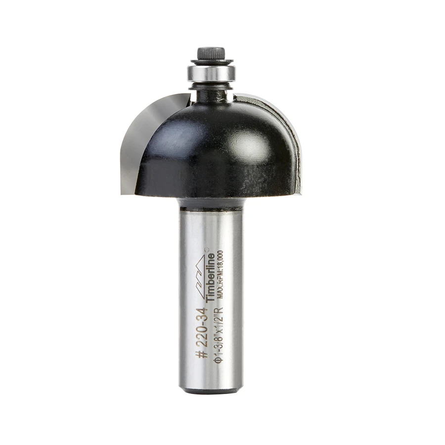 220-34 Carbide Tipped Cove 1/2 Radiusx 1-3/8 Dia x 3/4 x 1/2 Inch Shank ...