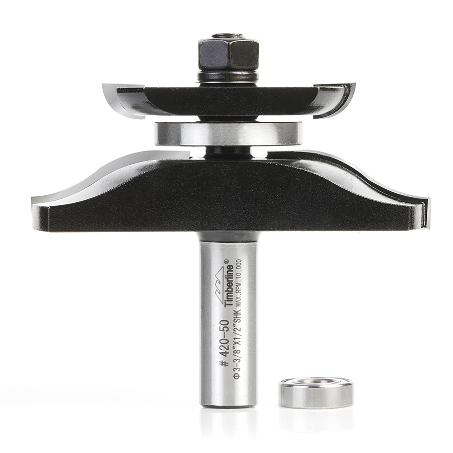 420-50 Carbide Tipped Ogee Raised Panel with Back Cutter 7/8 Radius x 3 ...