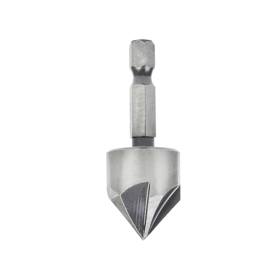 608-765 82 Deg High-Speed Steel Countersink 3/4 Dia x 1/4 Inch Hex ...